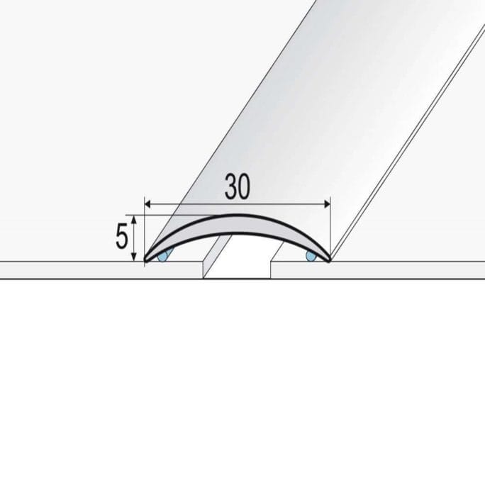 TTC 40mm Aluminium door Threshold T Bar Trim Adjustable Height/Pivots ... TTC 40mm Aluminium door Threshold T Bar Trim Adjustable Height/Pivots ...